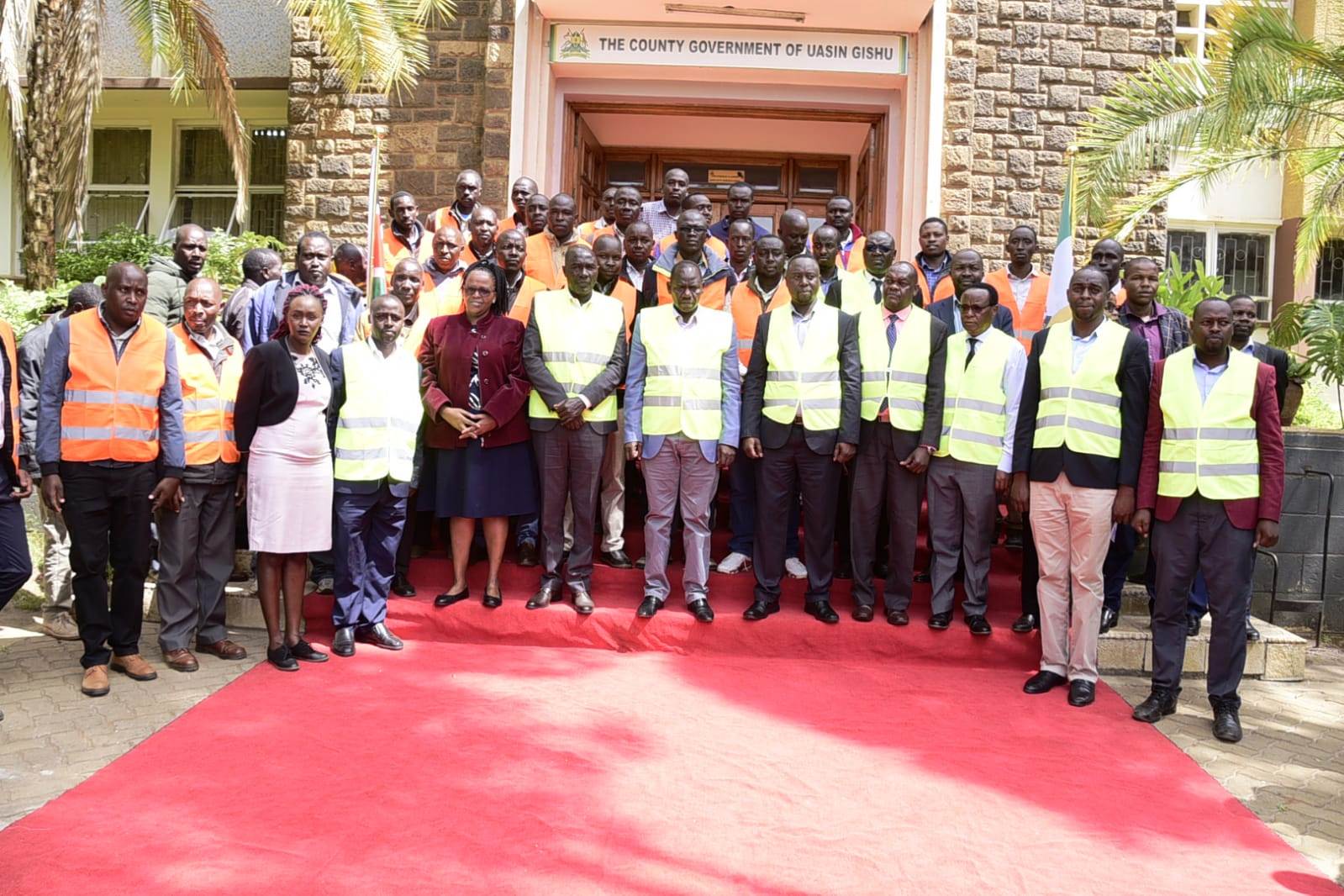 Uasin Gishu County flags off 43 Plant operators for advanced training ...