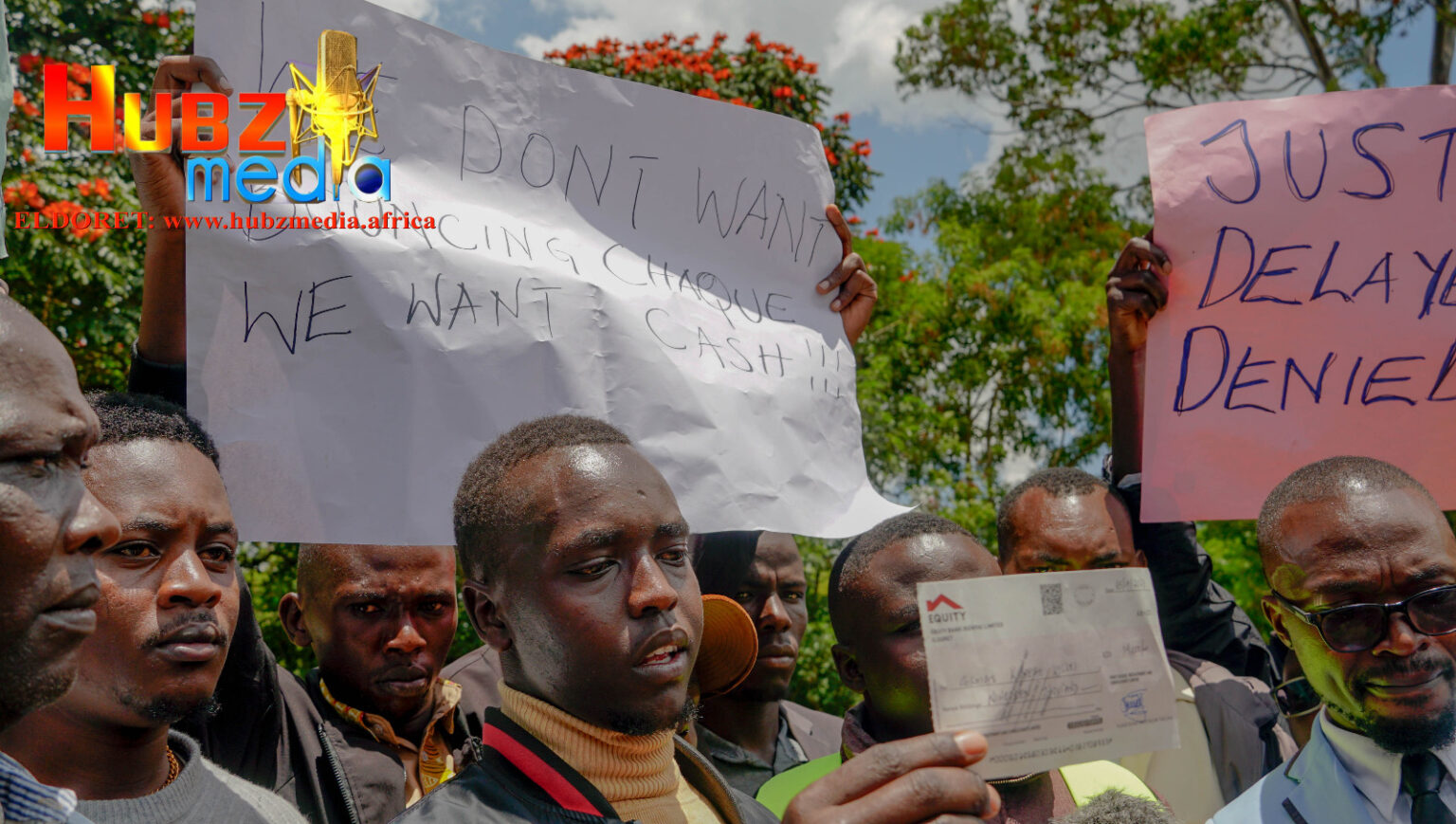 In Pics:First Choice Consultancy Victims demonstrate in Eldoret Over ...