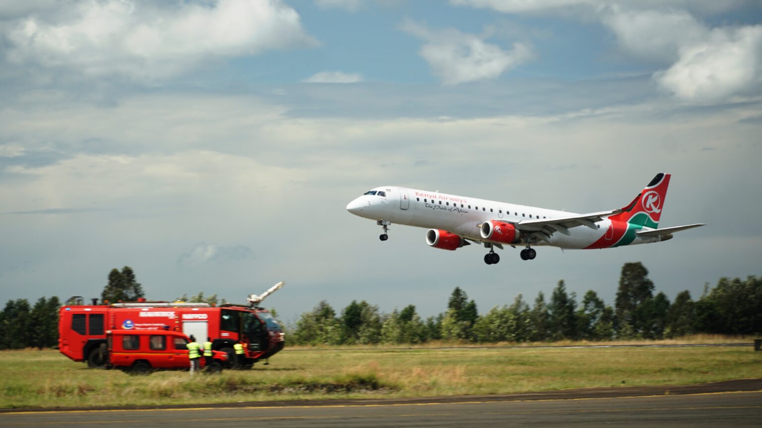 IN PICS:Eldoret Soars High as Kenya Airways Returns and Airport ...