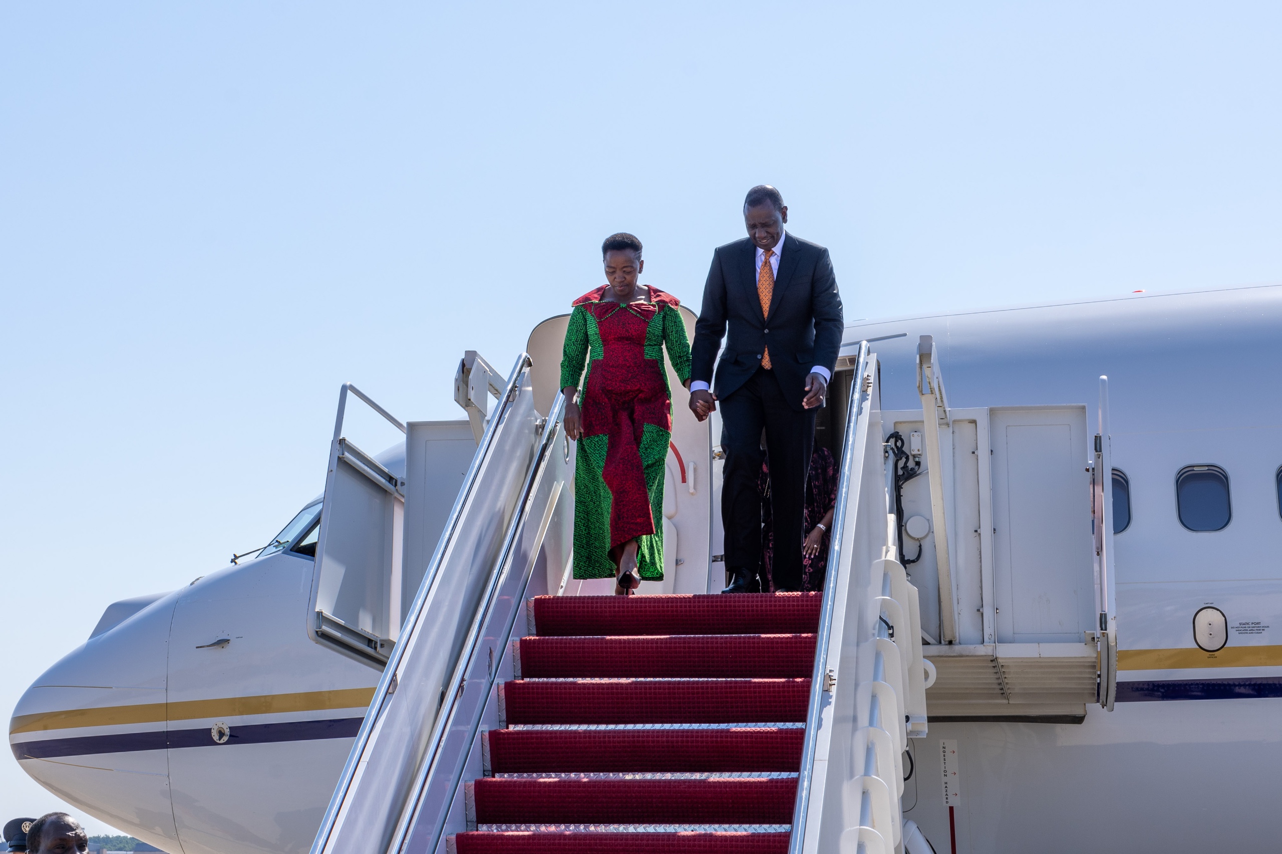 President William Ruto Arrives in Washington, D.C. – In Pictures - HUBZ ...